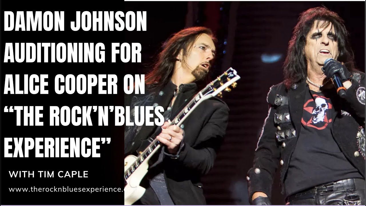 Damon Johnson on his memorable audition for Alice Cooper - YouTube