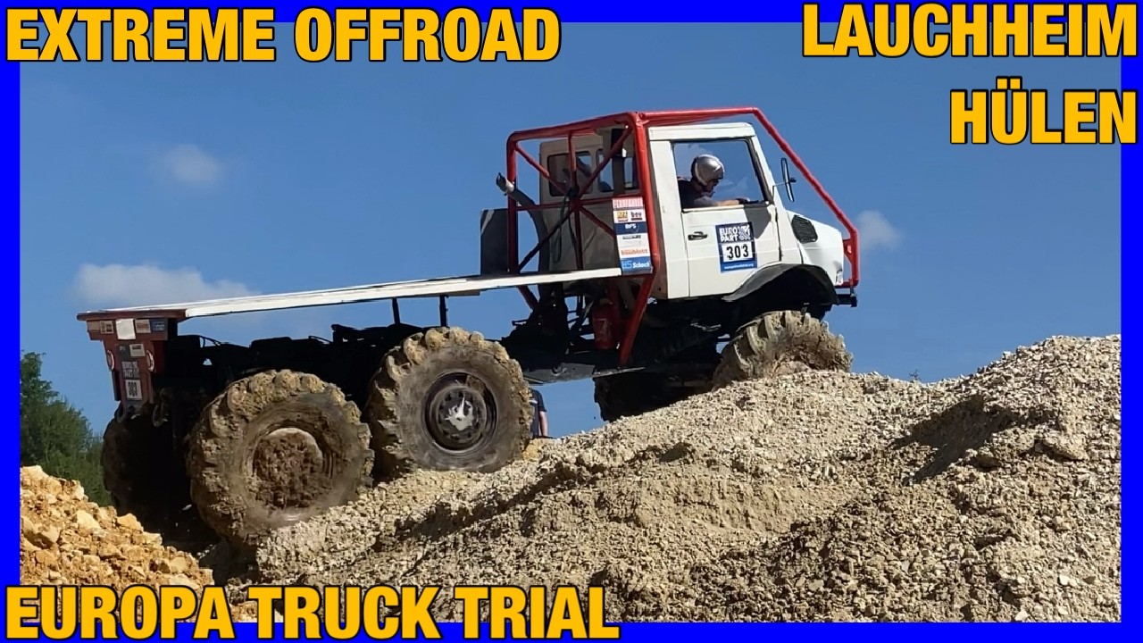 BEST EUROPA TRUCK TRIAL FROM THE EXTREME OFFROAD TRACK IN HÜLEN ON ...