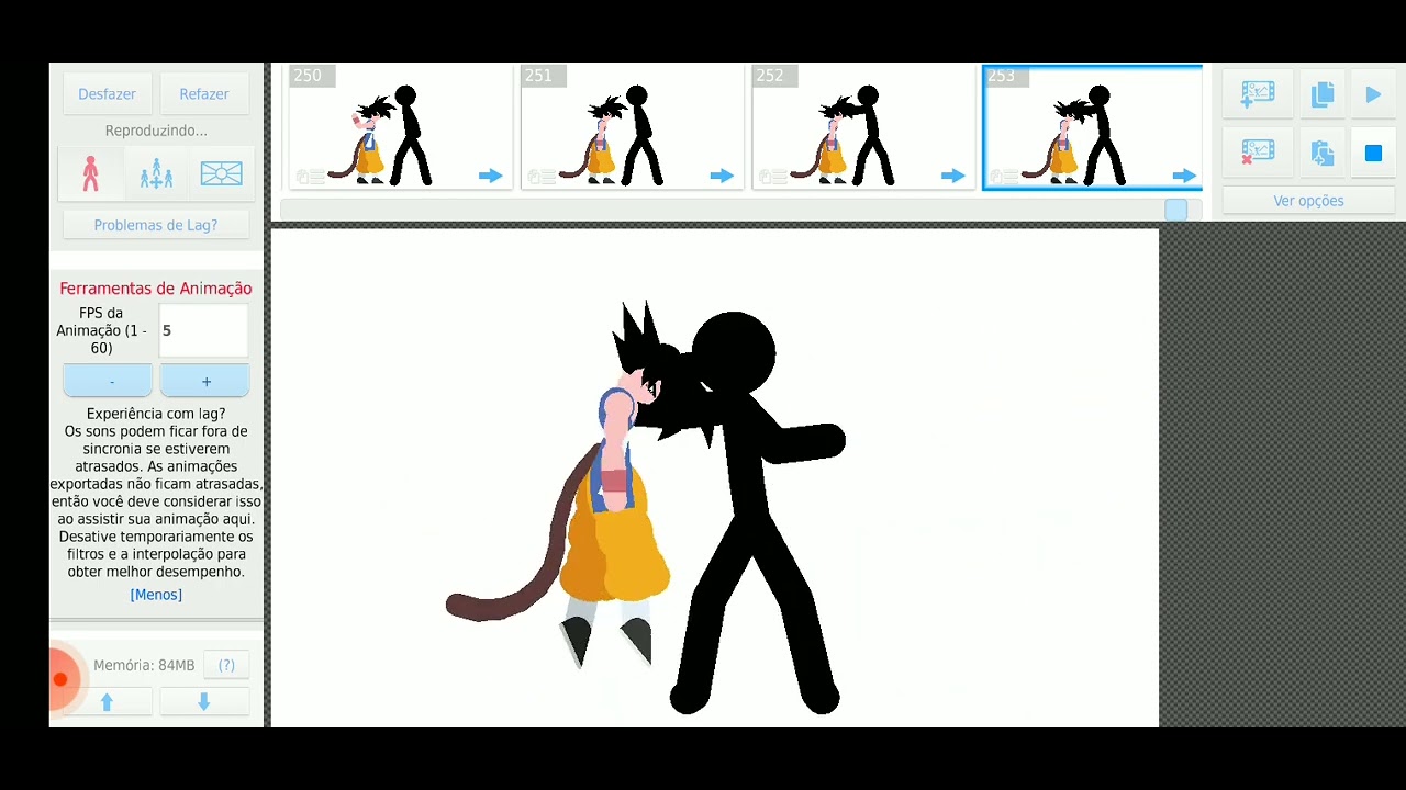 amostrando algumas animações no stick nodes - YouTube