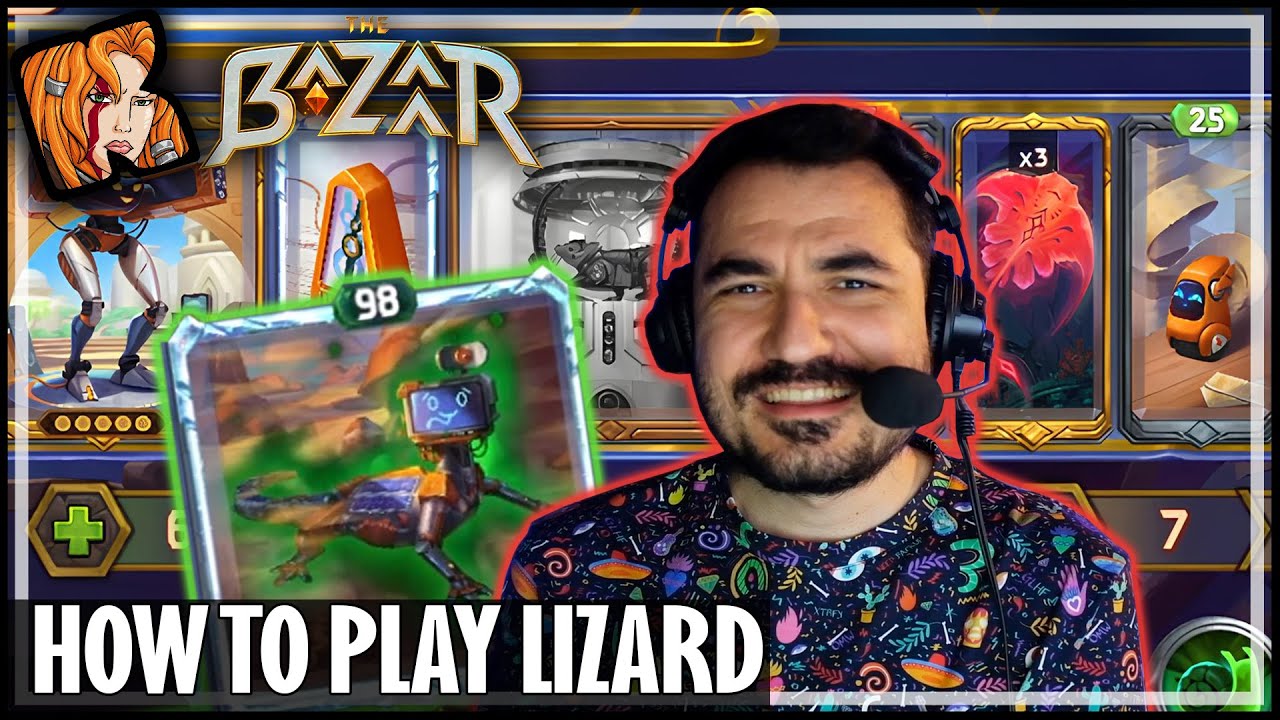 THIS IS HOW YOU PLAY LIZARD! - The Bazaar - YouTube