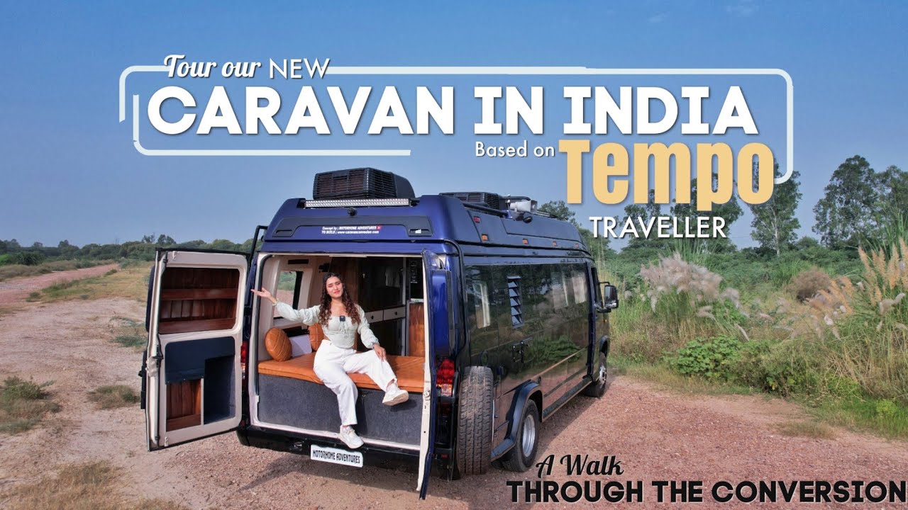 Tour Our NEW Caravan on #tempotraveller /2023 model Cavalier ...