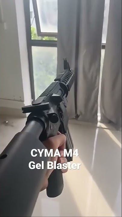 AKgelblaster.con CYMA M4 Gel Blaster testing on shooting performance ...