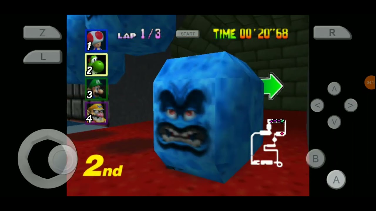 n64 bowser's castle - YouTube