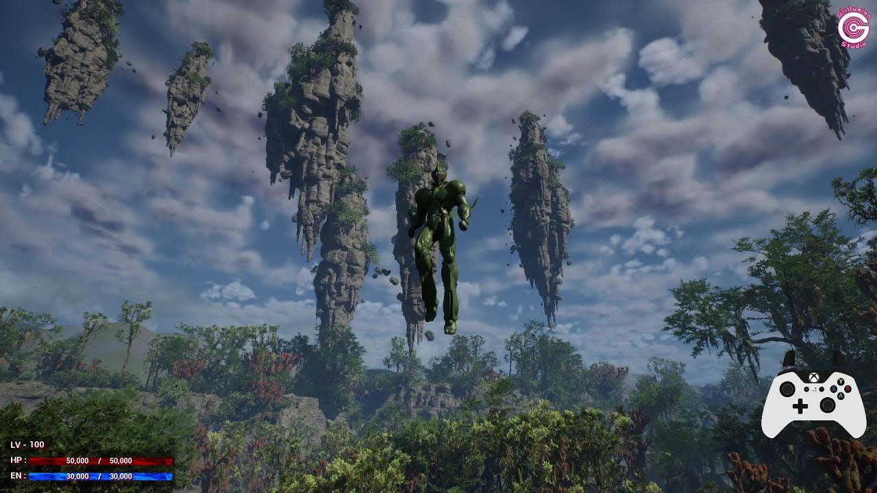Guyver Fantasy: Guyver-0II test on another planet...! #UE5# ...