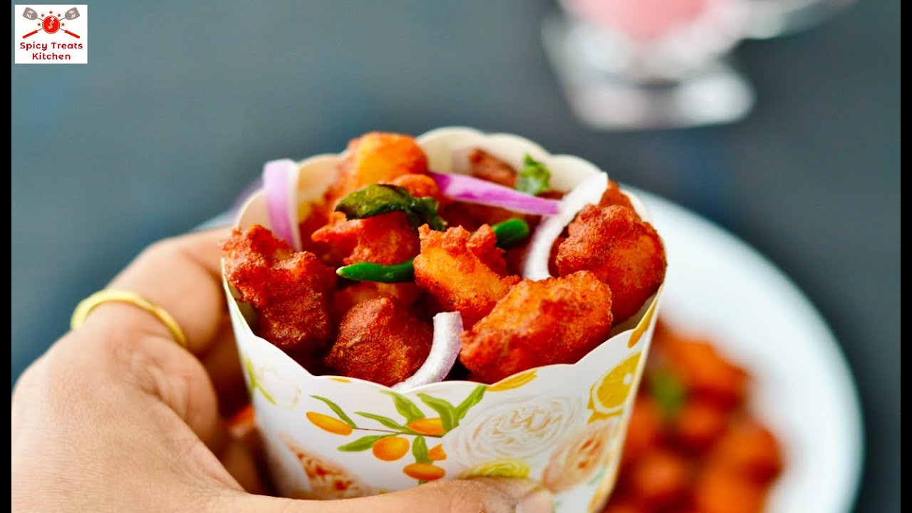 Aloo 65 Recipe | Crispy Potato 65 Recipe - Quick Snack Recipe || Spicy ...