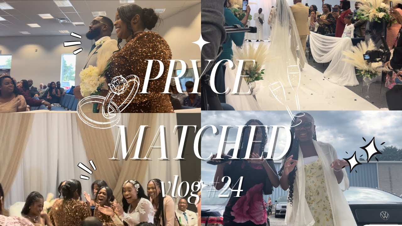 PRYCE MATCHED! | HANNAH & BARUCH’S WEDDING VLOG | vlog # 24 - YouTube