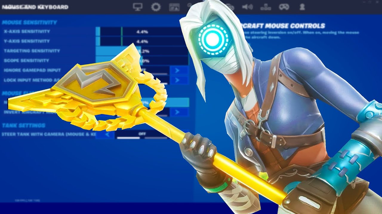 Testing Out The BEST Fortnite KBM Settings (Snacky's Settings!) - YouTube