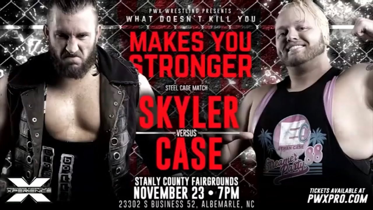 Steel Cage Match: John Skyler vs Ethan Case - YouTube