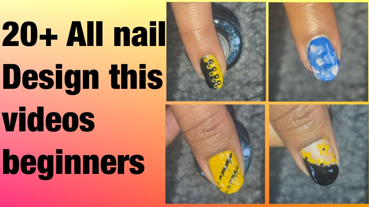 20+ very fast nail art designs step by step 💅🏻🌈/ #trendingvideos # ...