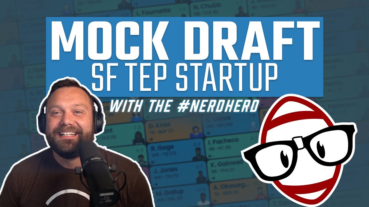 Startup Mock Draft With The NERDHERD! - YouTube