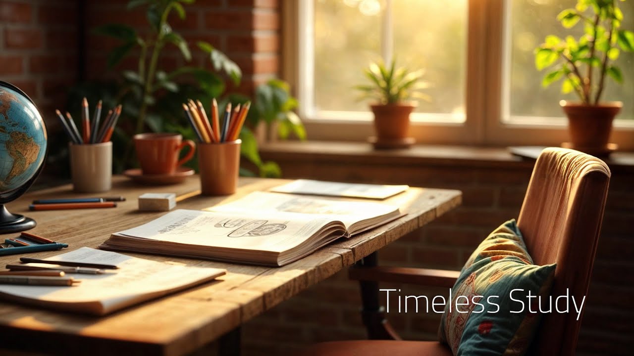 Timeless Study Loop | Calm Ambient Music to Focus on Studying - YouTube