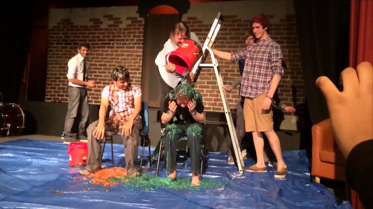 David Nordass Getting Gunged for charity week - YouTube