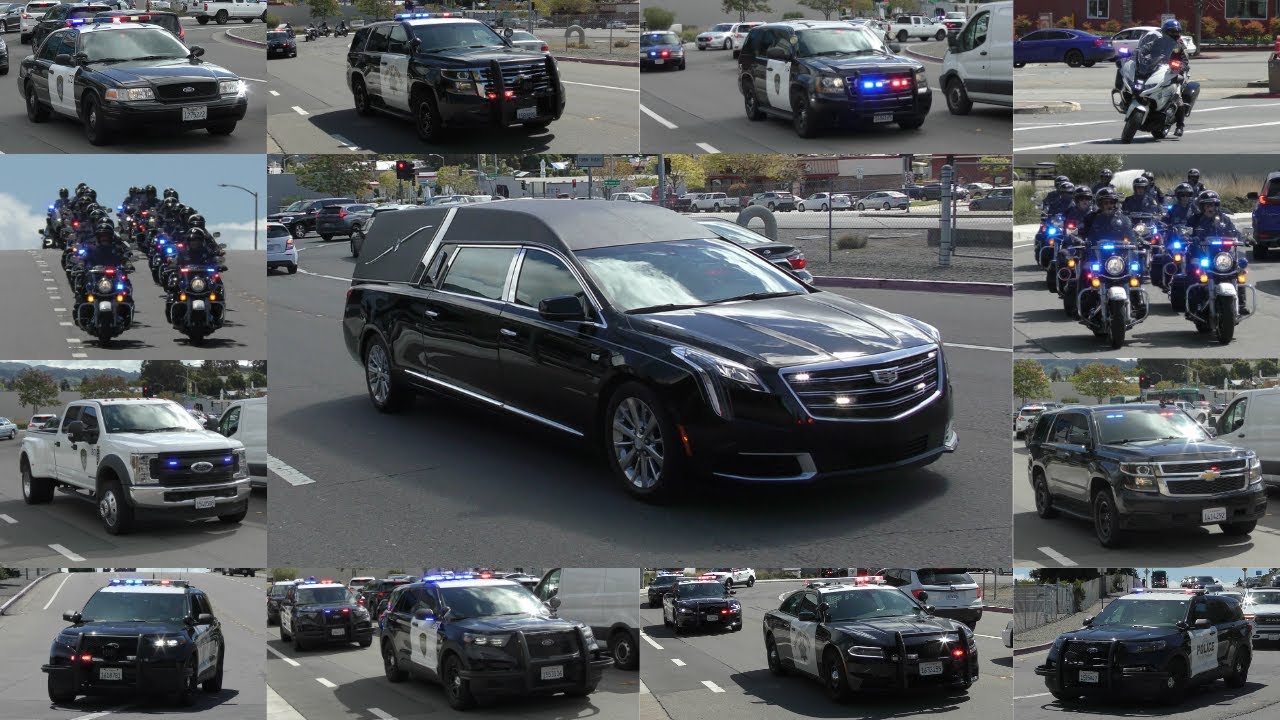 Oakland Police Dept. Officer Jordan Wingate Procession - YouTube