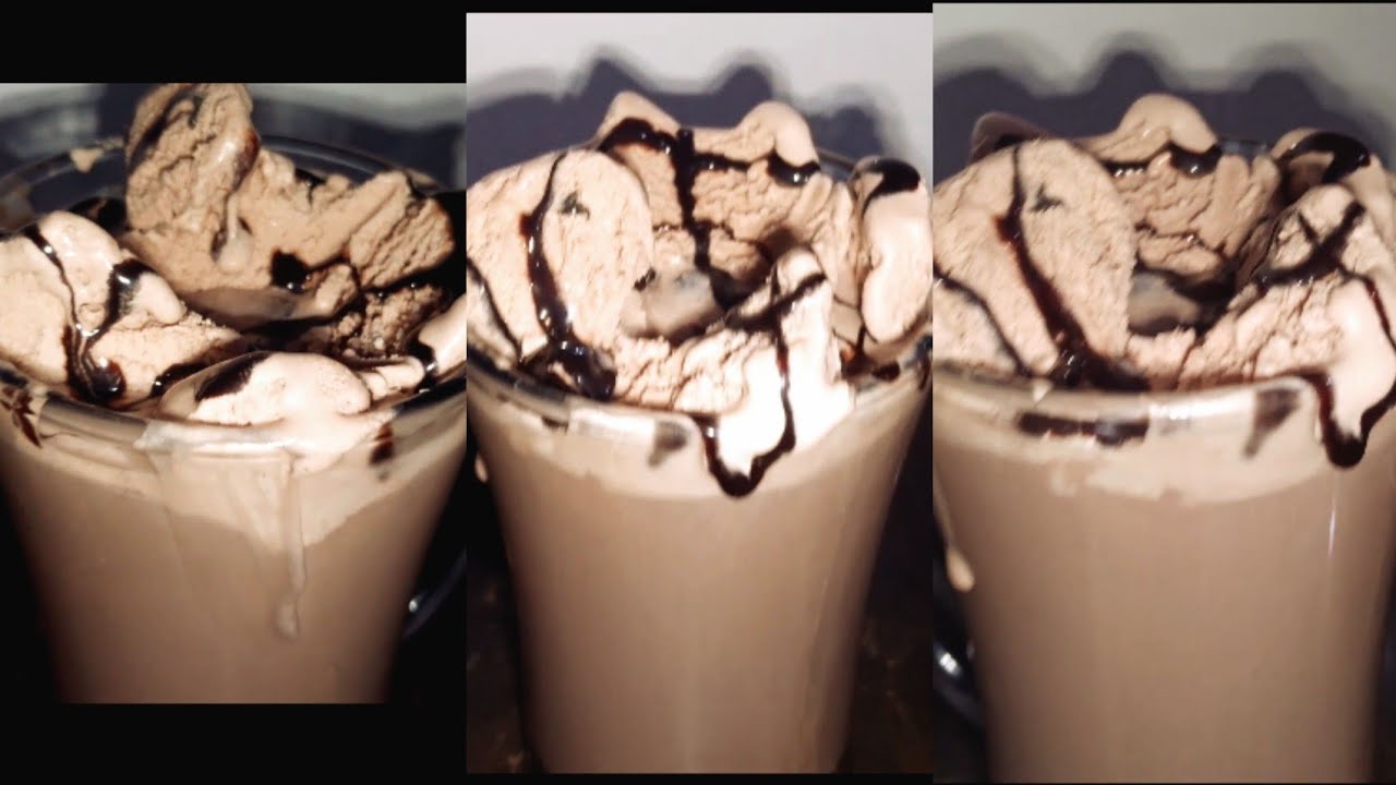 Chocolate dream shake make with me - YouTube