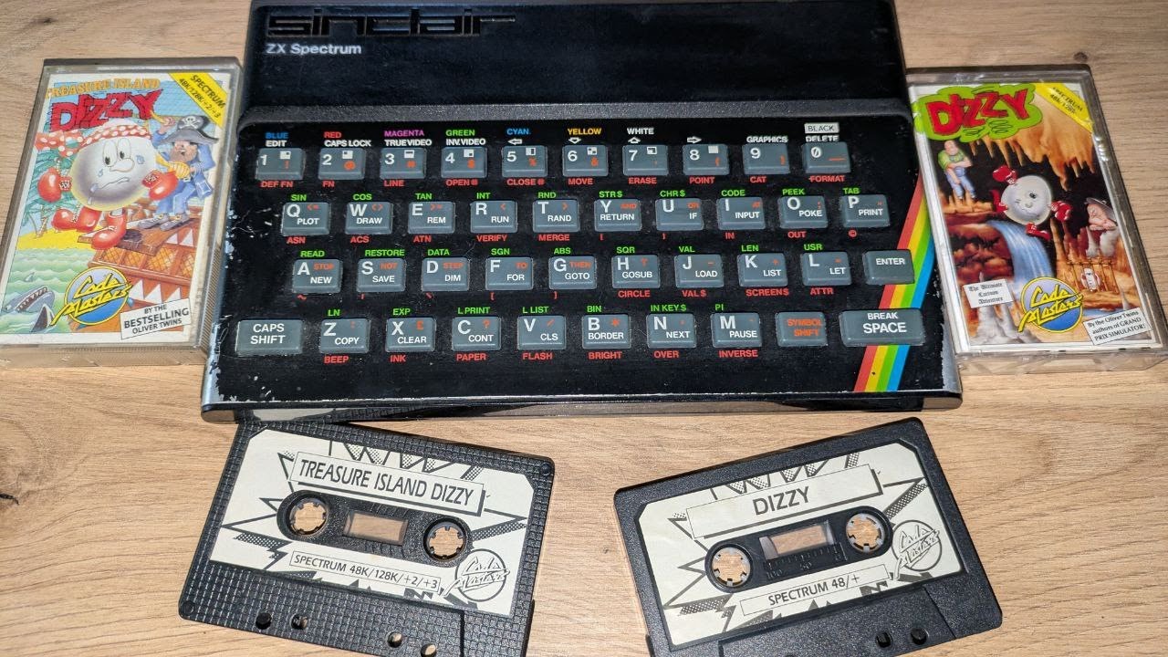 Пасхальный ZX яйцестрим: Dizzy с оригинальной кассеты | ZX Spectrum ...