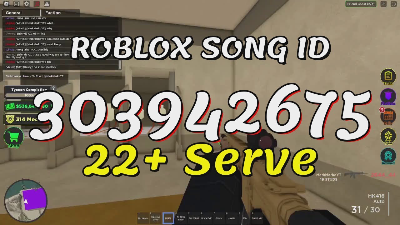 22+ Serve Roblox Song IDs/Codes - YouTube