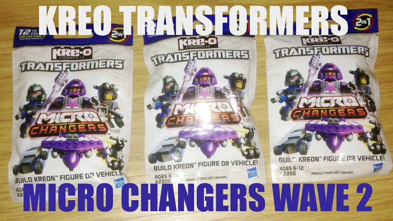 Blind Bag Mystery 040 Kreo Transformers Micro Changers Wave 2 Mini ...