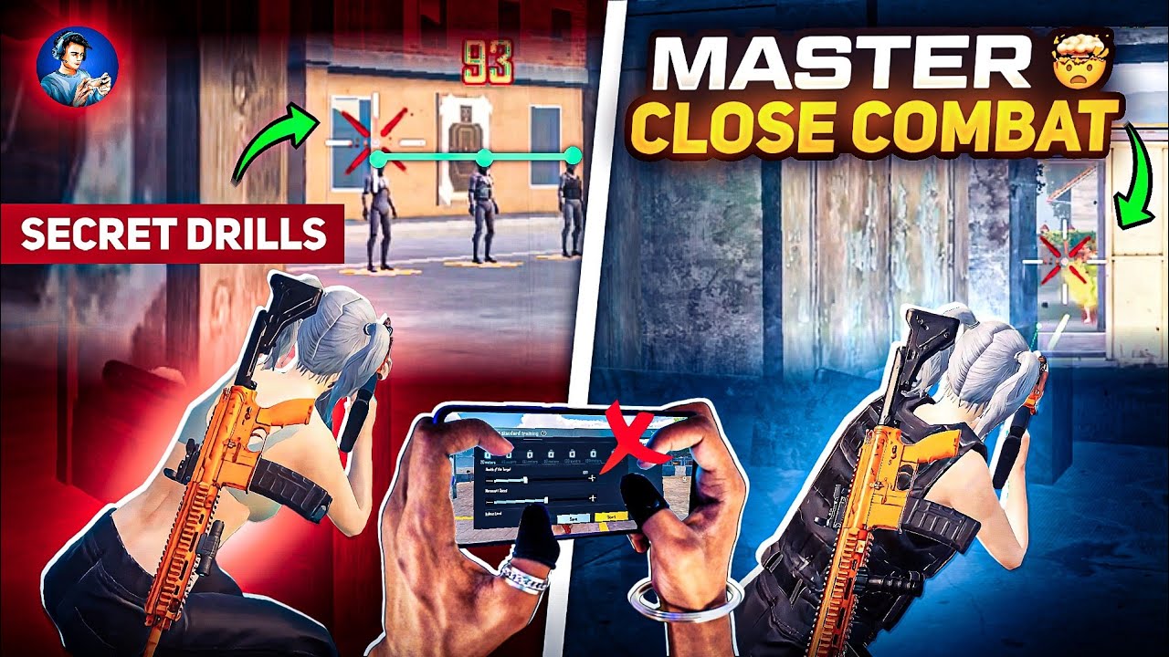 🔥Secret drills to master your close combat (aim/movement) | Best close ...
