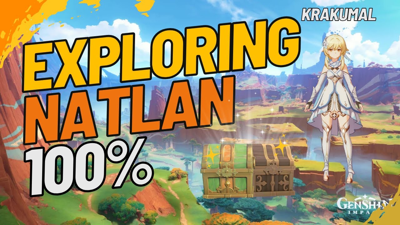 Trying to Explore Natlan 100% | Genshin Impact - YouTube