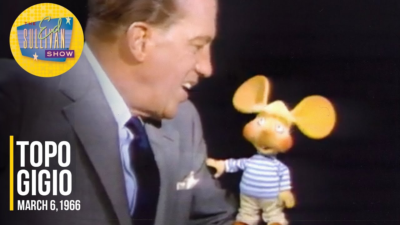 Topo Gigio "Topo Talks Of Visit To Italy" on The Ed Sullivan Show - YouTube