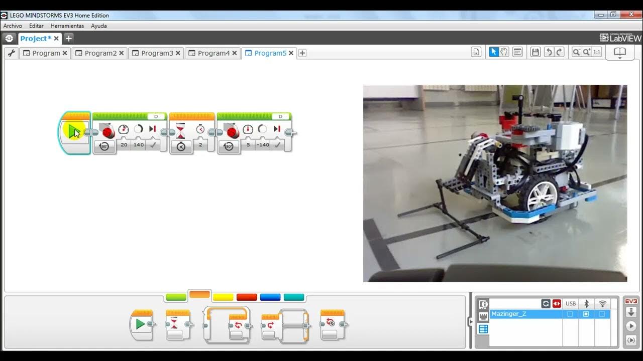 Programación EV3 Nivel 1 - YouTube
