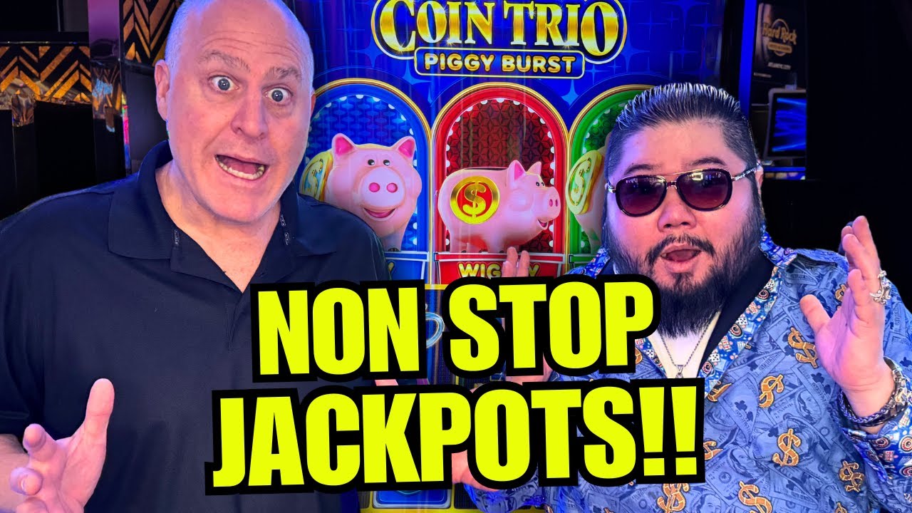 OMG!!! RARE TRIPLE POT COIN TRIO BONUS JACKPOT! - YouTube