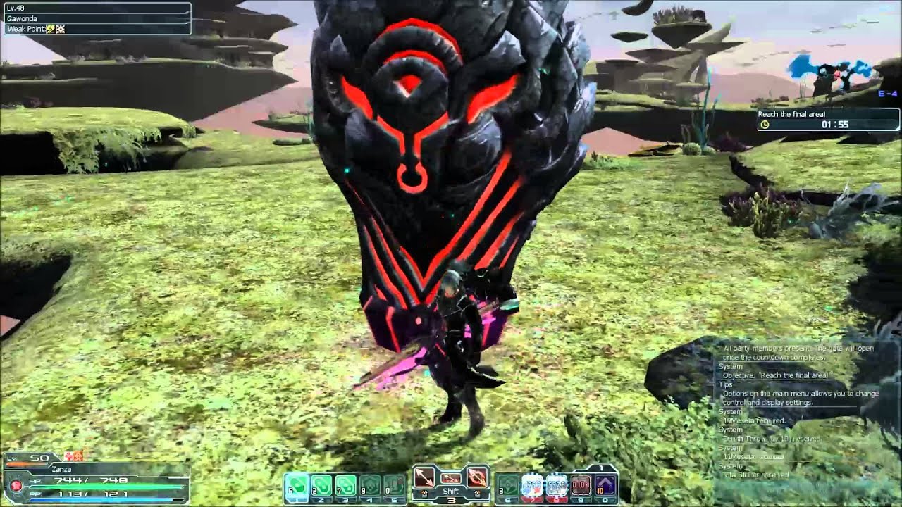 PSO2 Brave and Wise Stance - YouTube