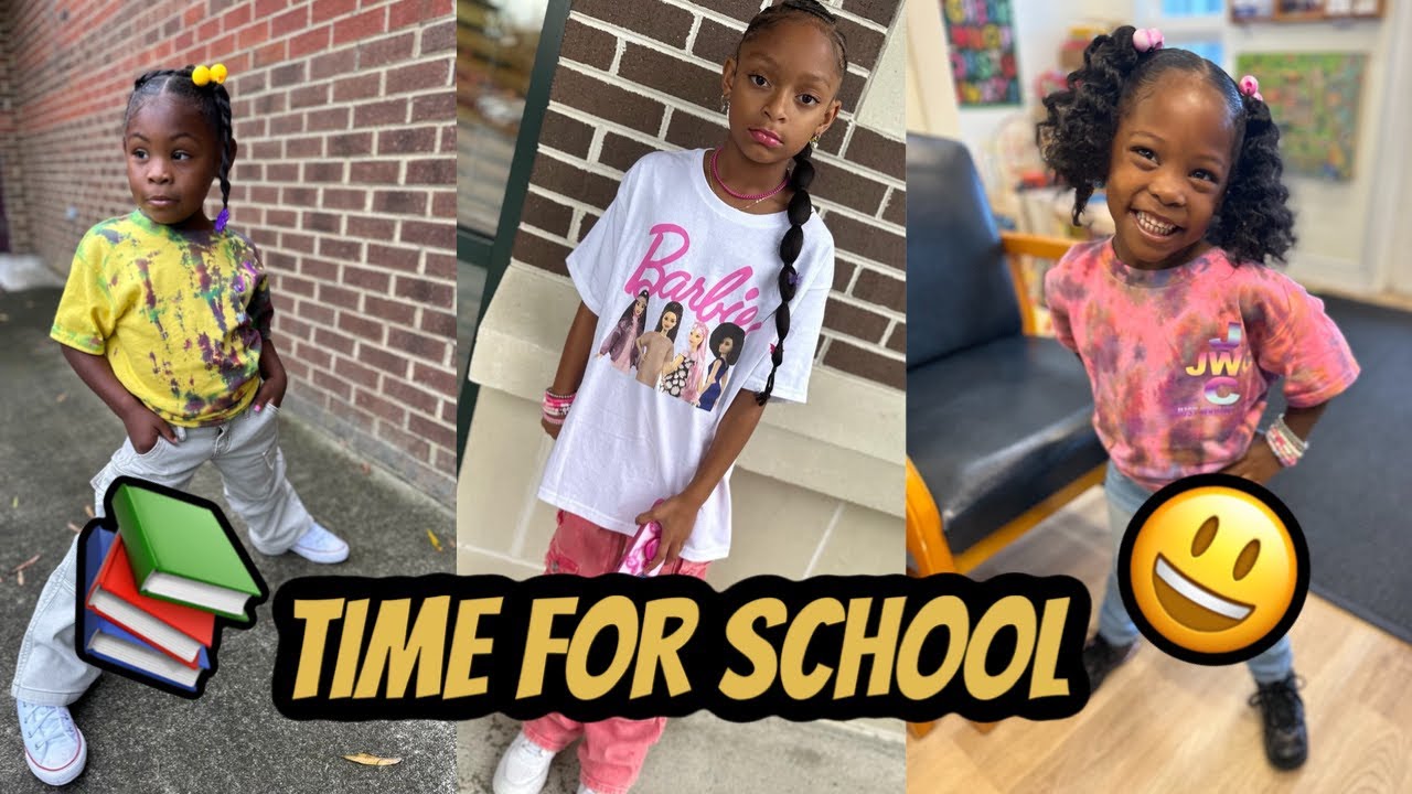 MORNING DROP OFF ROUTINE 😀 #labkidz #grwm - YouTube