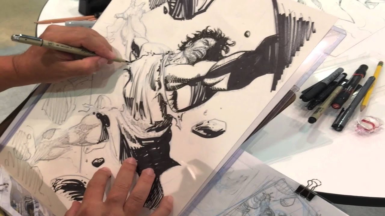 Sergio Cariello Drawing Samson - YouTube