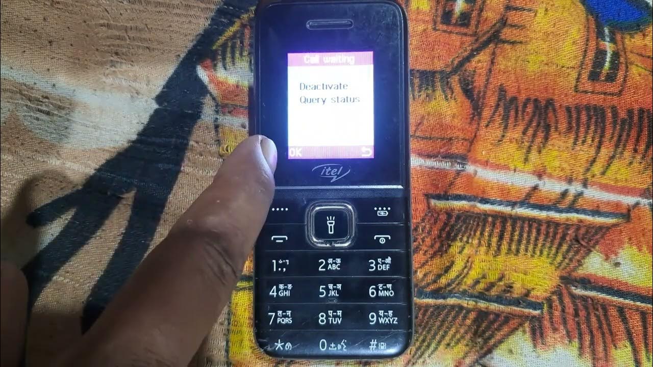Itel Keypad Mobile Me Call Waiting Chalu Kaise Kare | How To Activate Call Waiting in itel ...