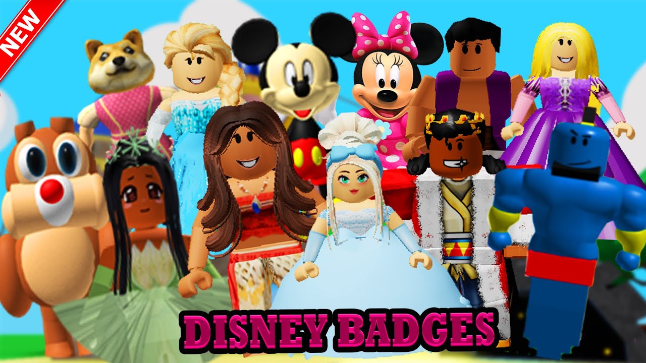 How To Get BADGES in Find the Disney - ROBLOX - YouTube