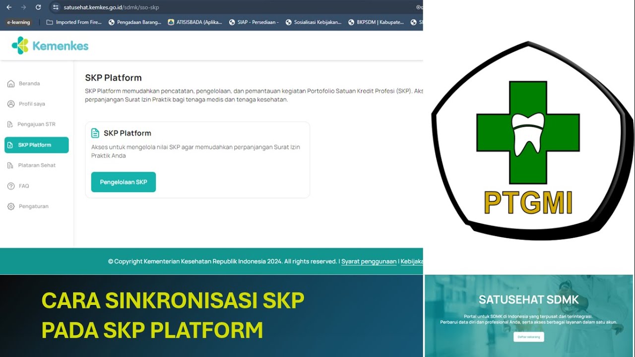 Tutorial Sinkronisasi SKP Platform - YouTube