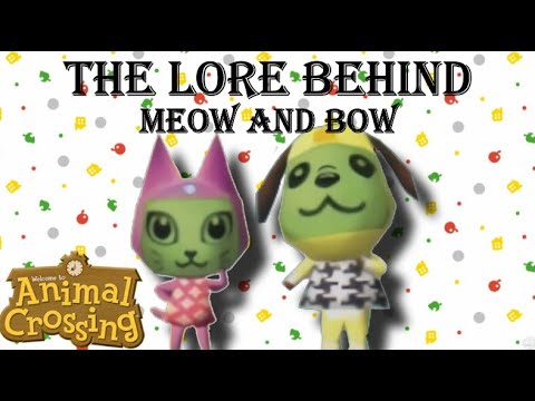 The Lore Behind Meow and Bow - Animal Crossing | KawaiiBeth - YouTube