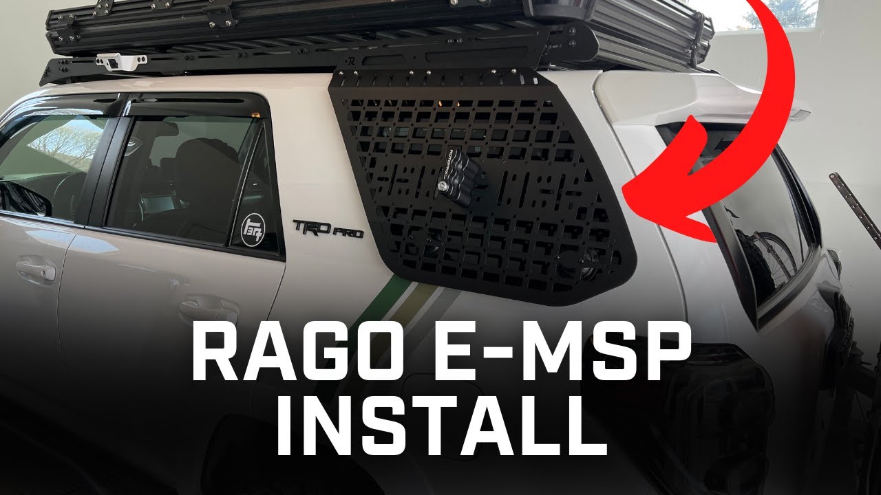 Exterior Window MOLLE Panel Setups For 5th Gen 4Runner, 50% OFF