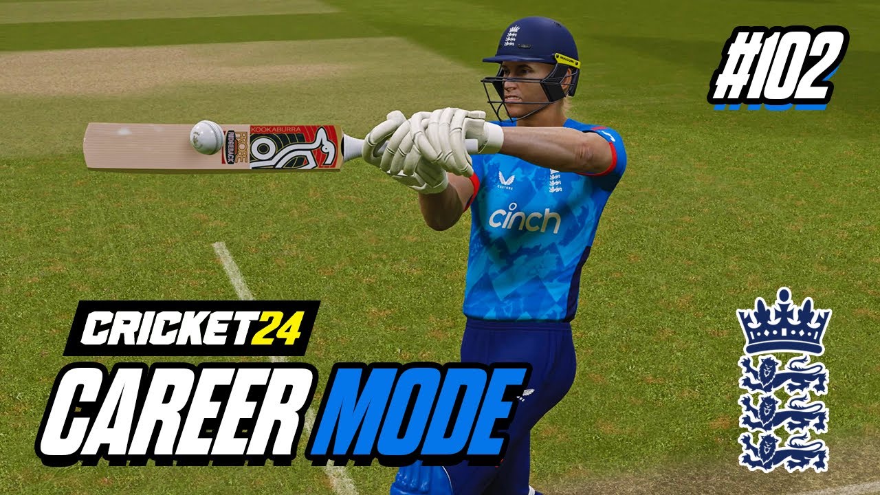 CRICKET 24 | CAREER MODE #102 | ODI DEBUT! - YouTube