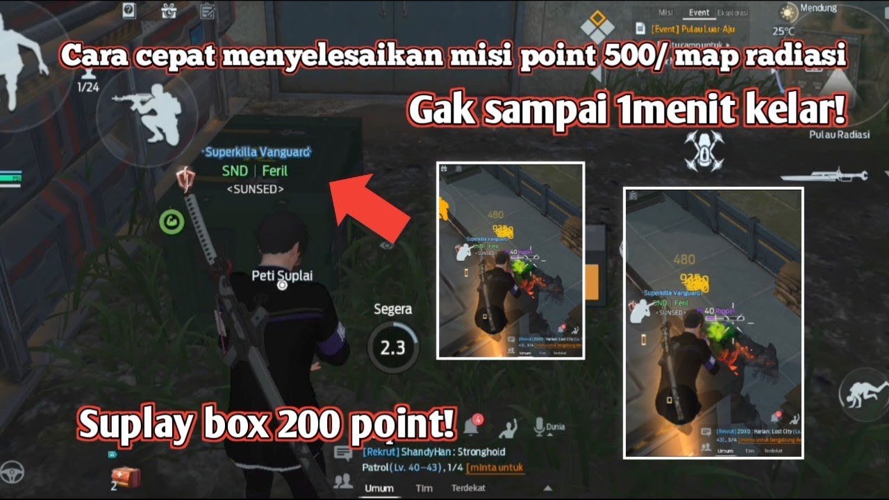 GARENA UNDAWN INDONESIA ( cara cepat menyelesaikan misi radiasi map ...