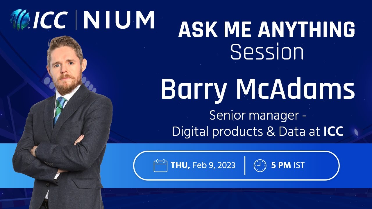 AMA Session with Barry McAdams | ICC NIUM | Next-In hackathon - YouTube