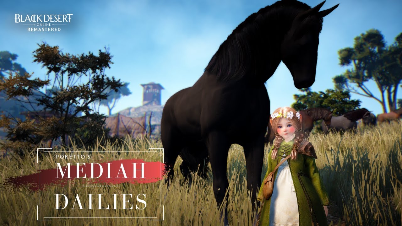 Mediah Dailies 2019 | Stonetail Horse Ranch | Black Desert Online ...