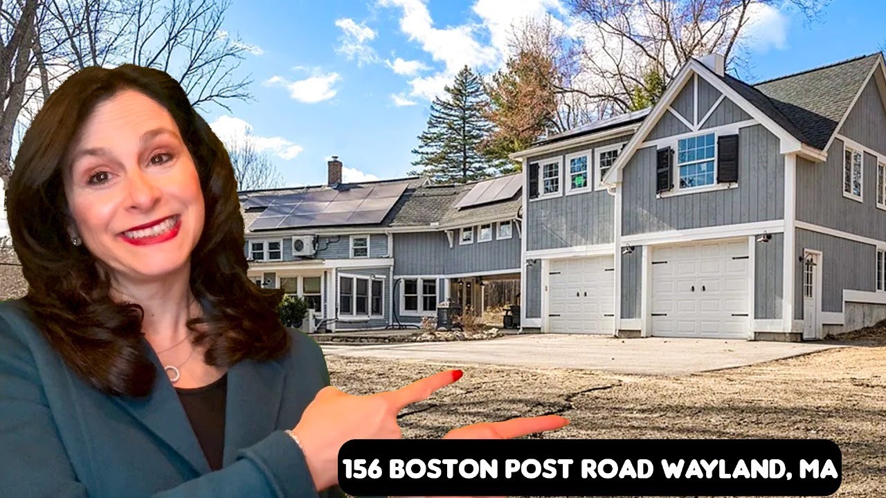 156 Boston Post Rd, Wayland, MA 01778 | Rachel Bodner Real Estate - YouTube