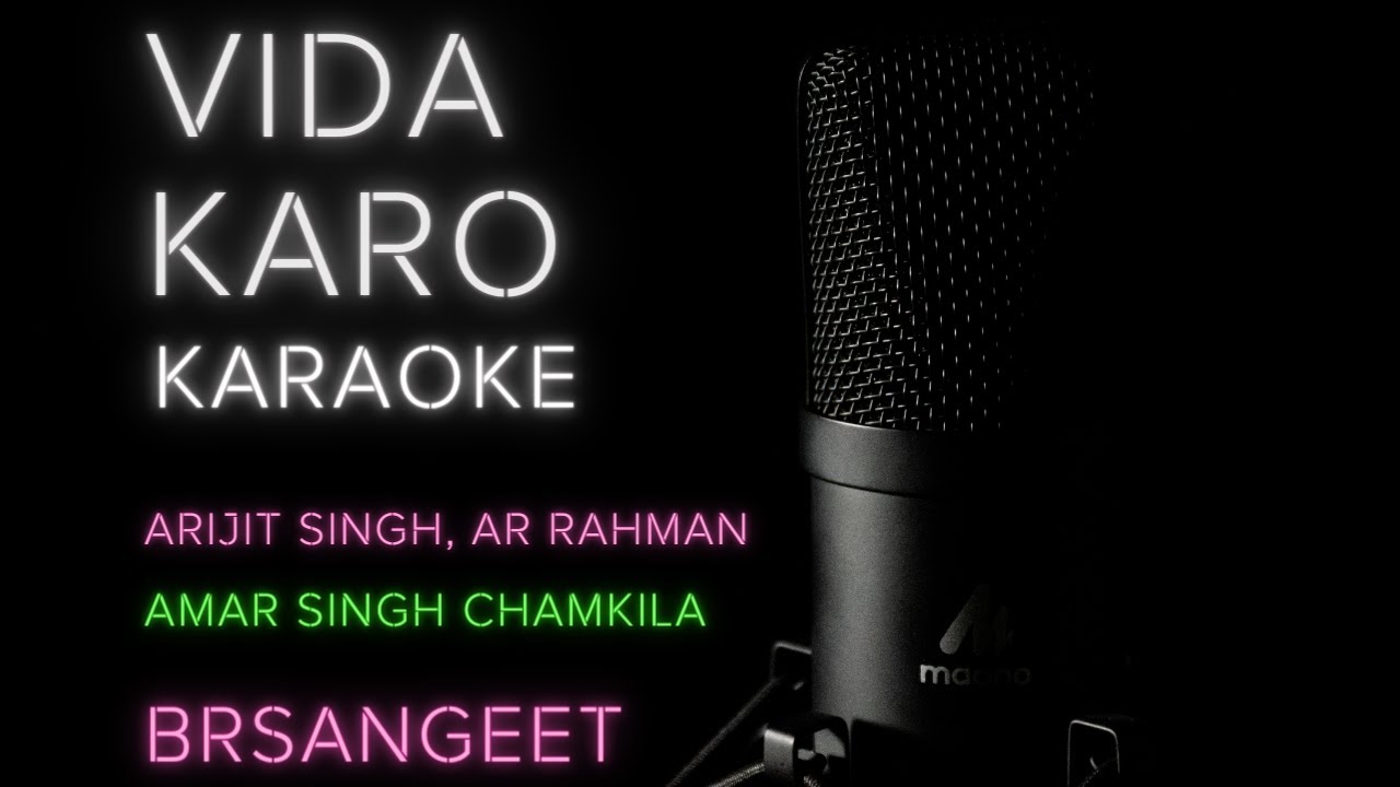 Vida Karo Short Cover Karaoke Low Scale Arijit Singh Ar Rahman Amar Singh Chamkila