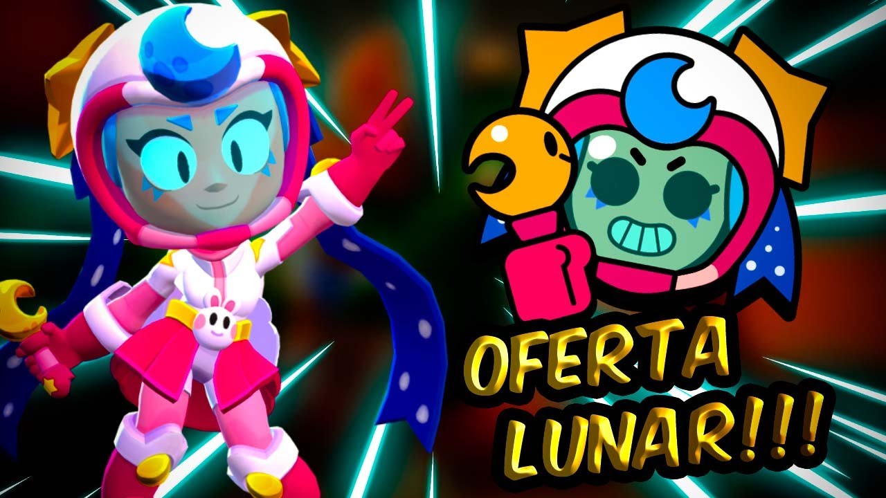 Oferta 🌚 Lunar Primer Skin Skin Lunar Janet Brawlstars Youtube