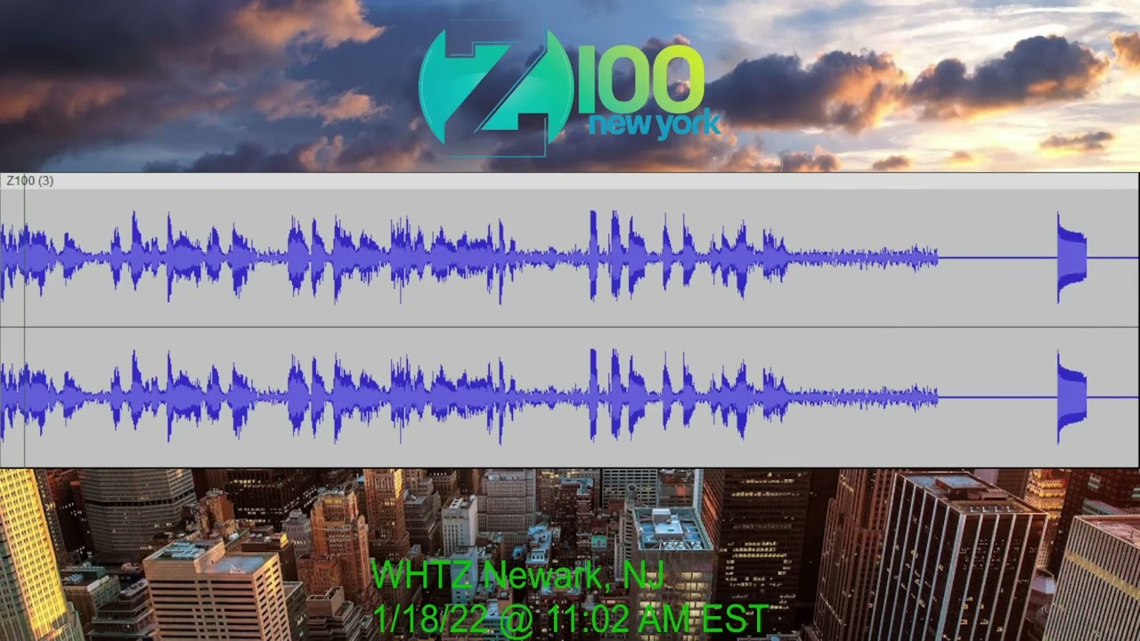 EAS Required Monthly Test for New Jersey on WHTZ Newark, NJ (Z100) (1 ...