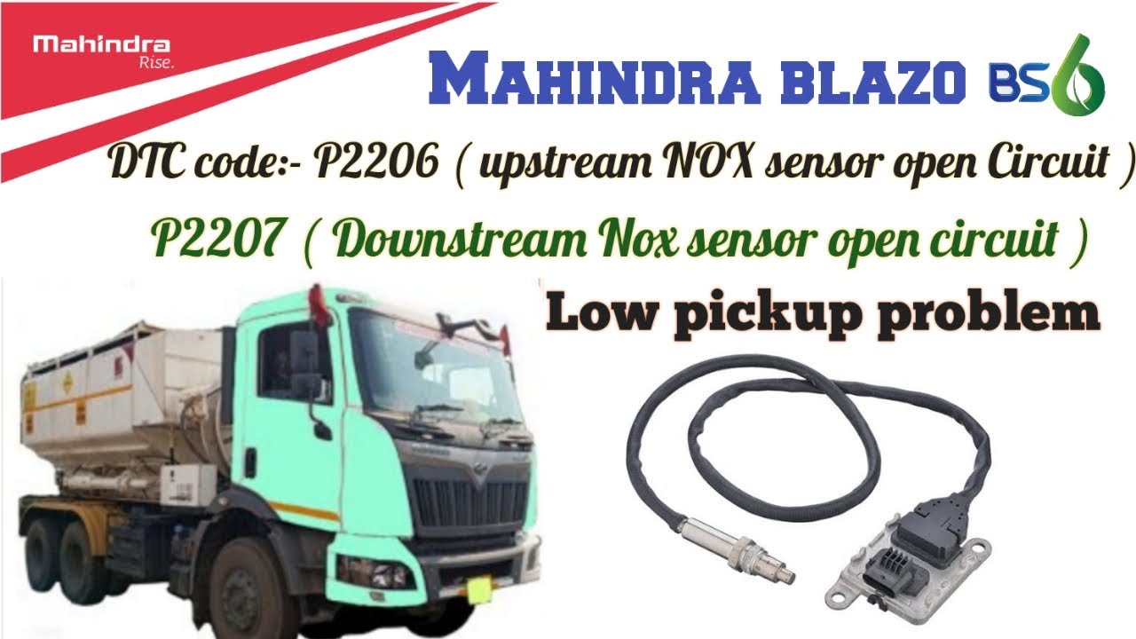 How to solve DTC fault code P2206 ,P2207 up and down Nox sensor open ...