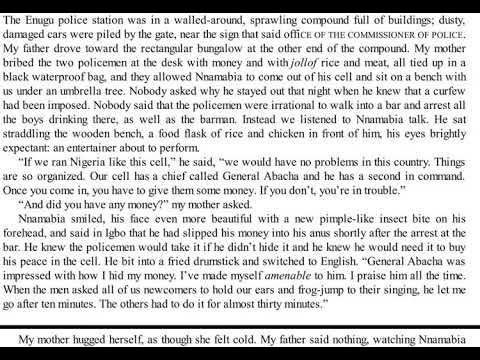 “Cell One” by Chimamanda Ngozi Adichie - YouTube