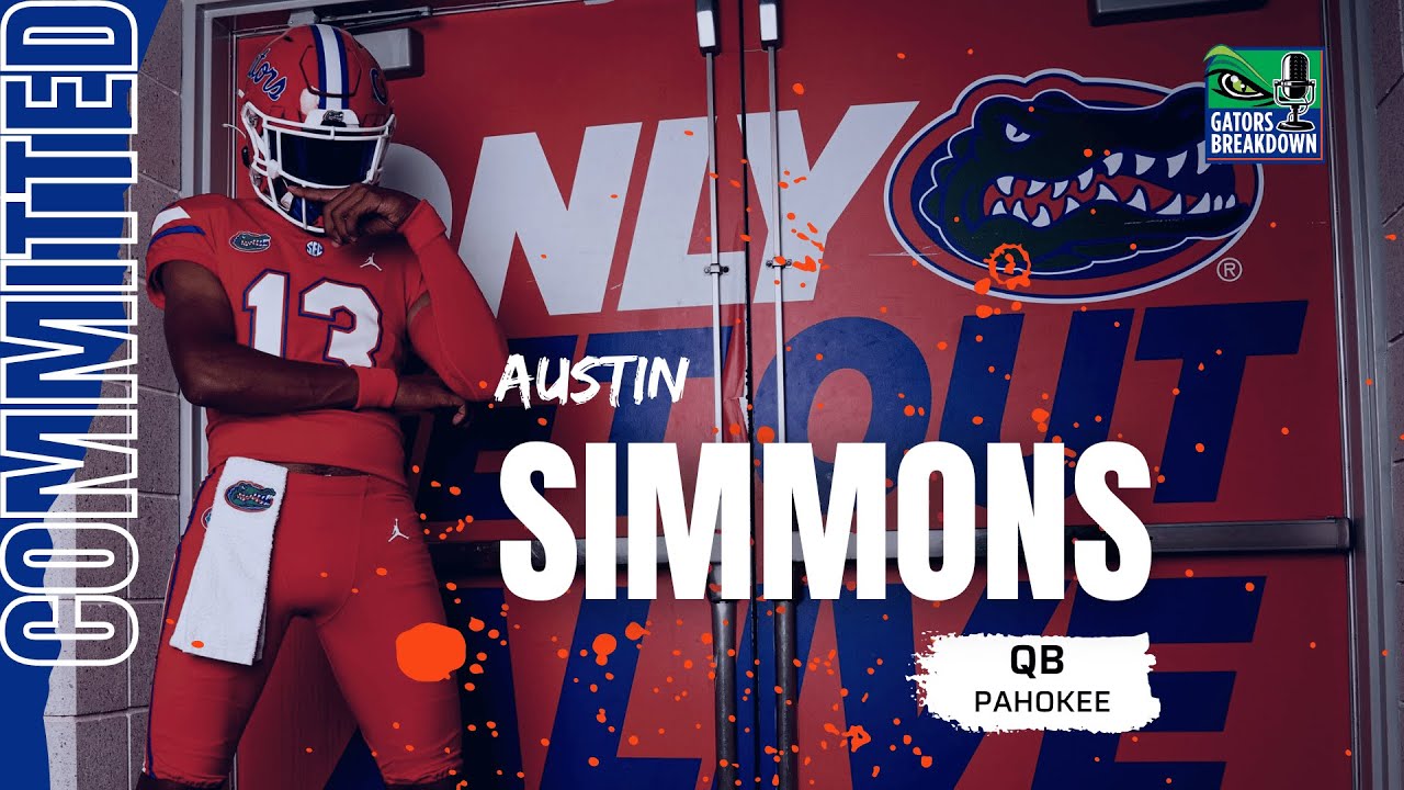 Elite QB Austin Simmons commits to the Florida Gators - YouTube