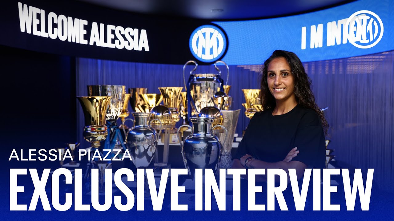 ALESSIA PIAZZA | EXCLUSIVE INTER TV INTERVIEW | #WelcomeAlessia #InterWomen ⚫🔵 [SUB ENG] - YouTube