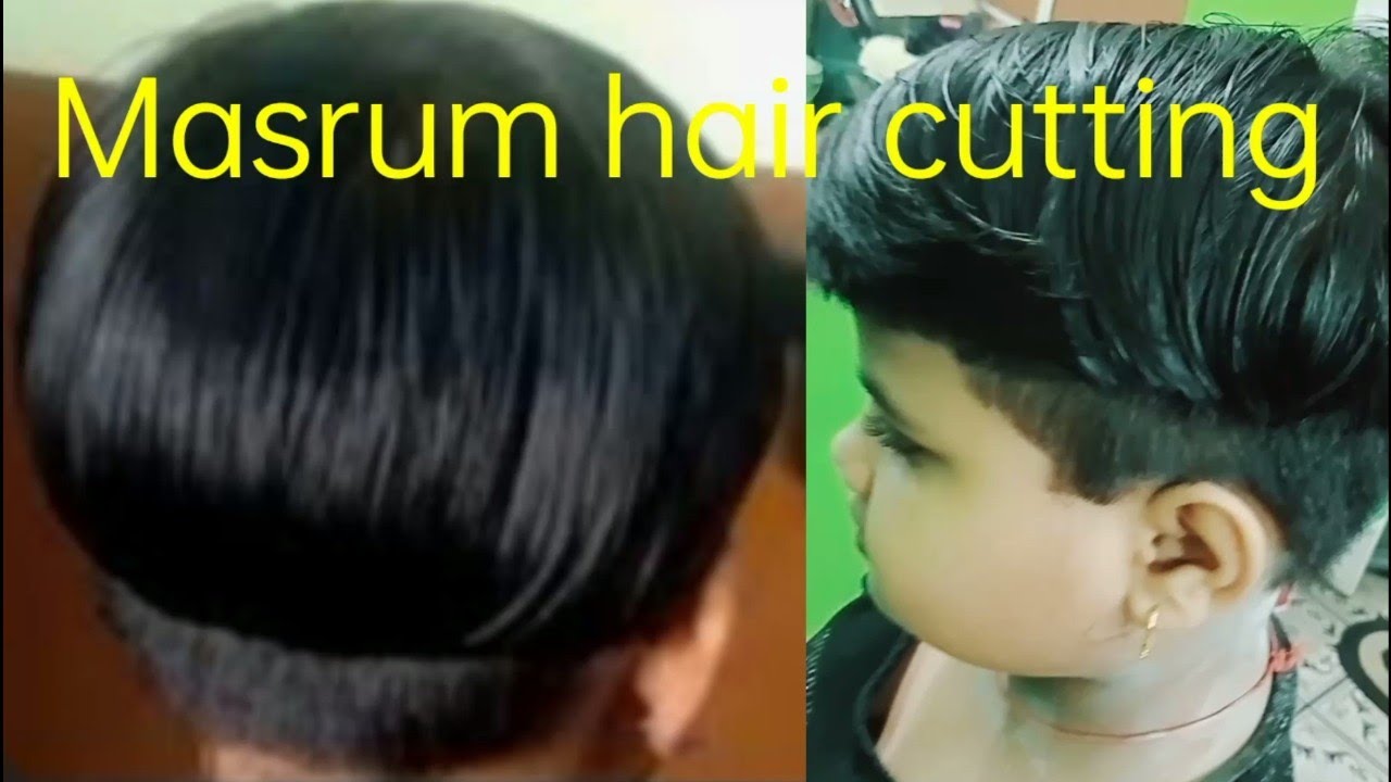 Masrum hair cutting step by step at Beauty parlour#smartlook #hairstyle ...