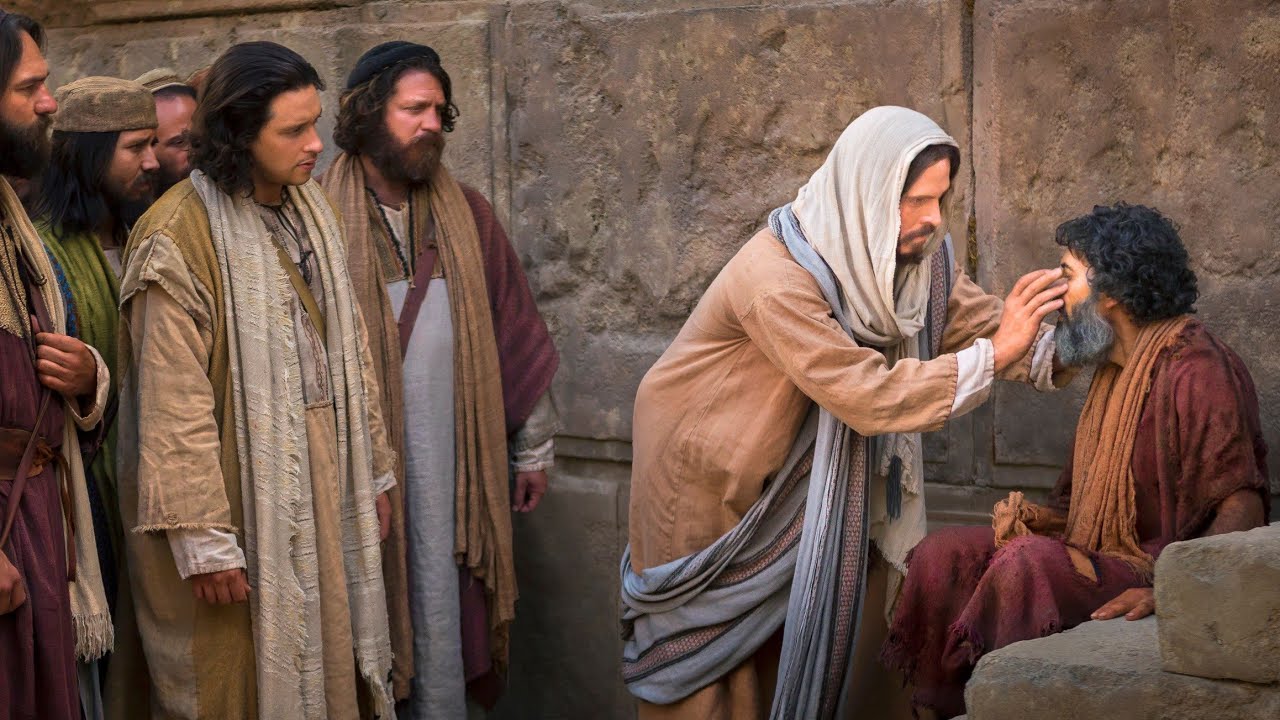 Jesus Heal a blind Man | English Christian Message | John 9 @AnglicanTV ...
