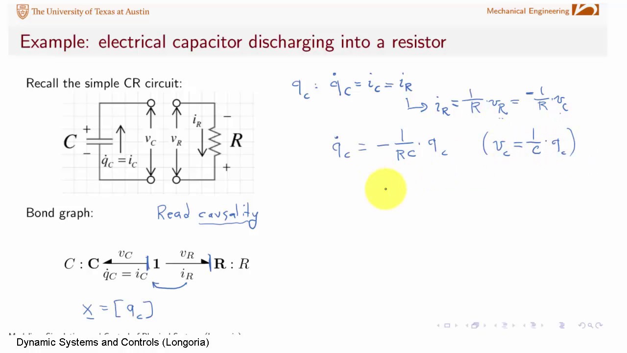 Bond graph causality and state equations - YouTube