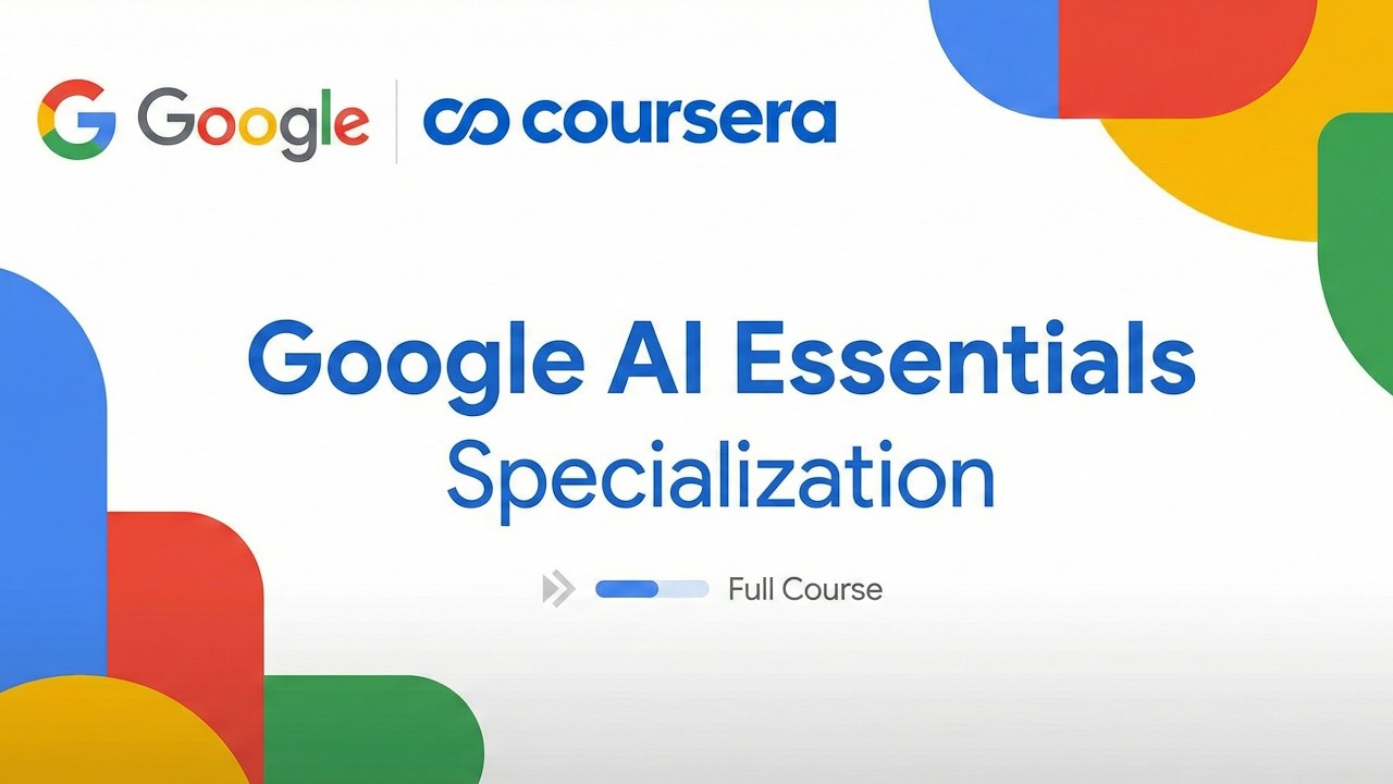 AI Essentials Specialization | Full Course by Google - YouTube